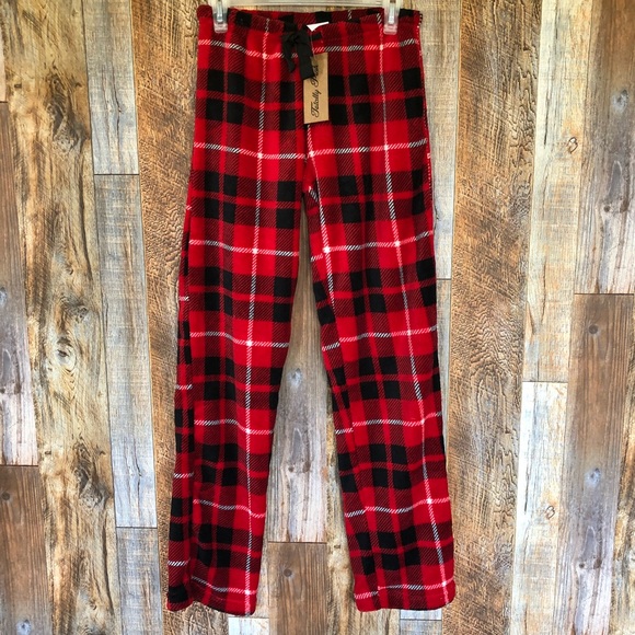Totally Pink | Intimates & Sleepwear | Nwt Super Soft Plaid Pj Pants S ...